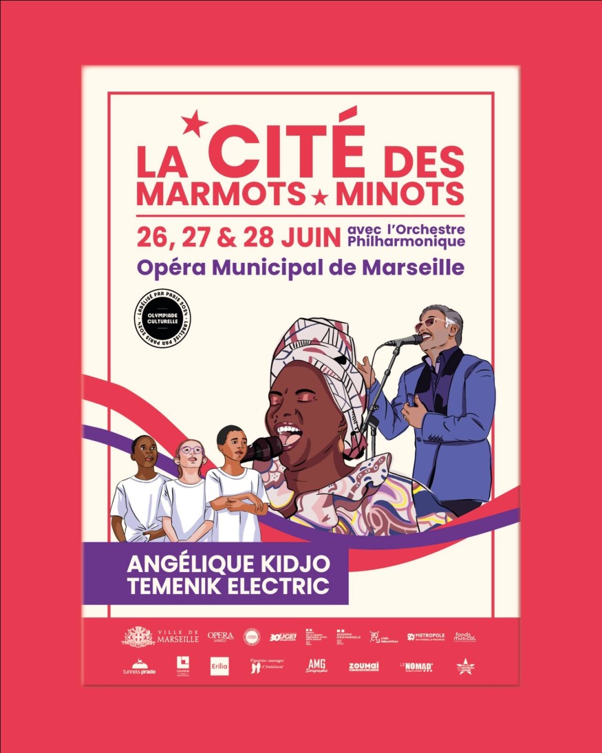 Angélique Kidjo, La Diva béninoise à Marseille aux côtés des enfants ...